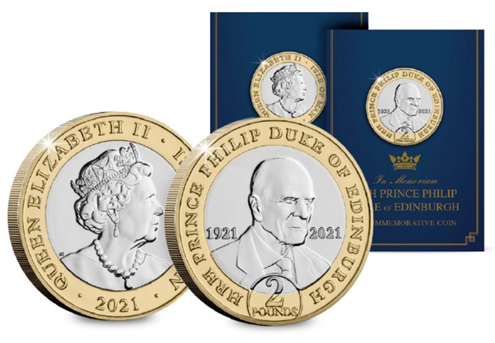 The FIRST EVER Prince Philip £2
