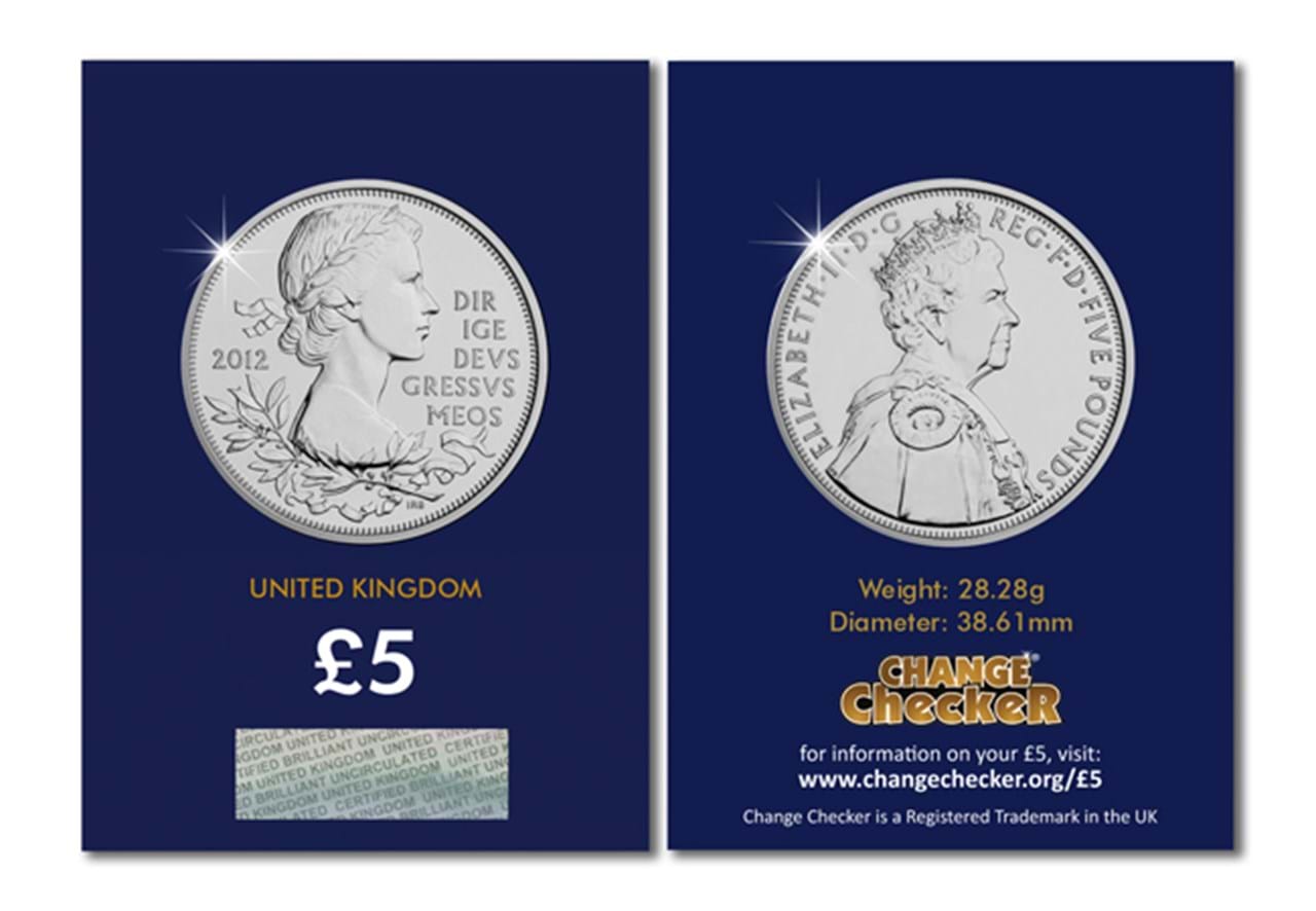 2012 Diamond Jubilee £5