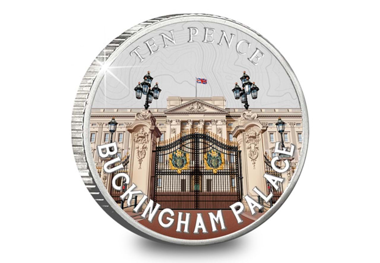 The Buckingham Palace 10p Coin